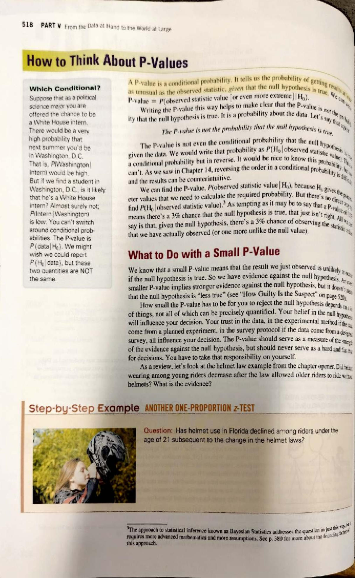 Understanding P-Values: Insights and Applications in Statistics - 518 PART V From the Data at ...