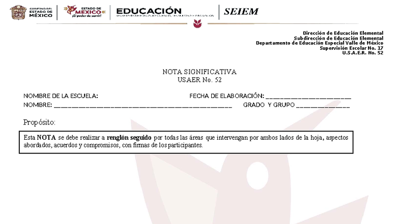 Nota Significativa 2025 - Dirección de Educación Elemental Subdirección ...