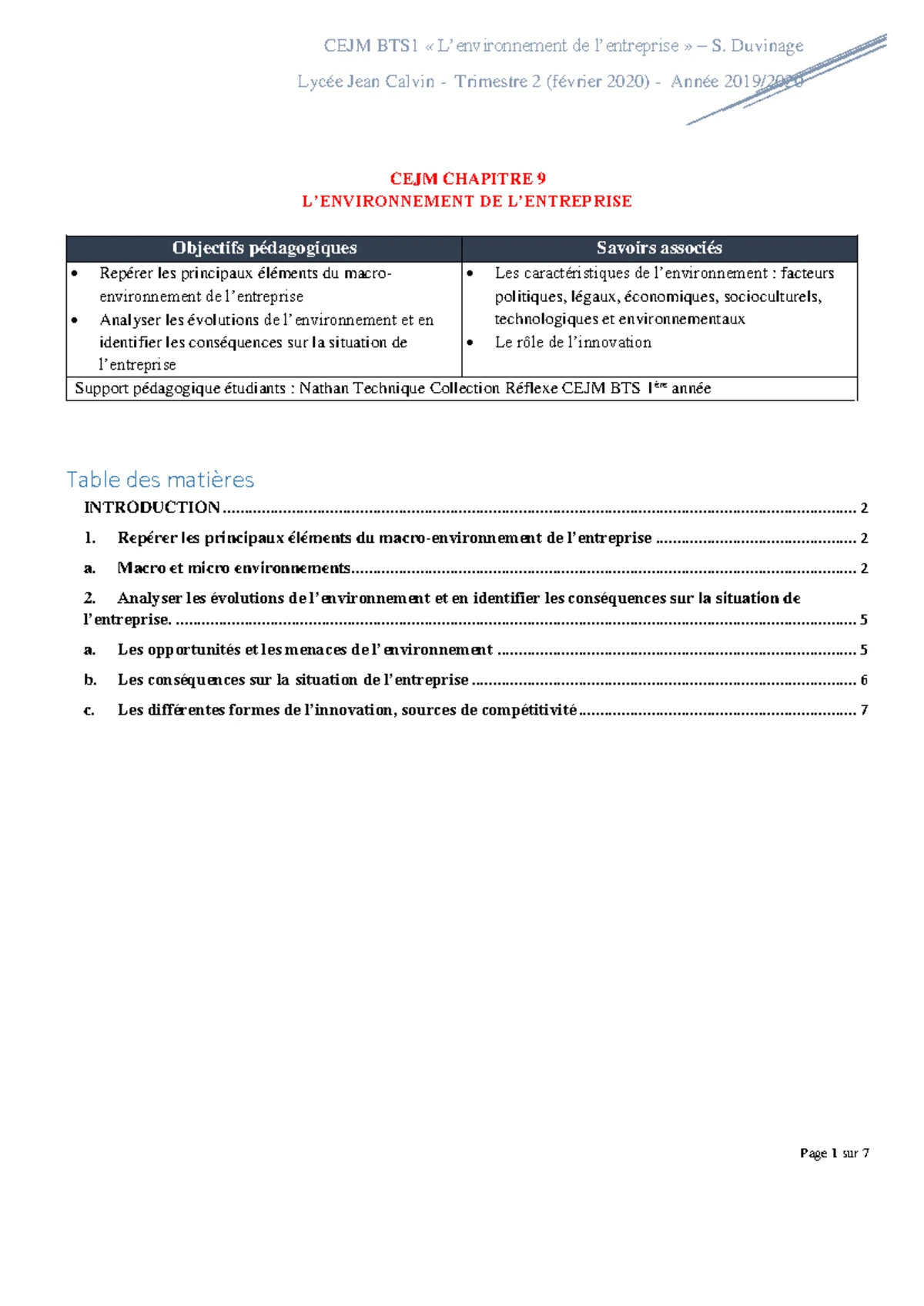 Thème 1 - Chapitre 3 : Pourparlers et formation du contrat (CEJM) - Studocu
