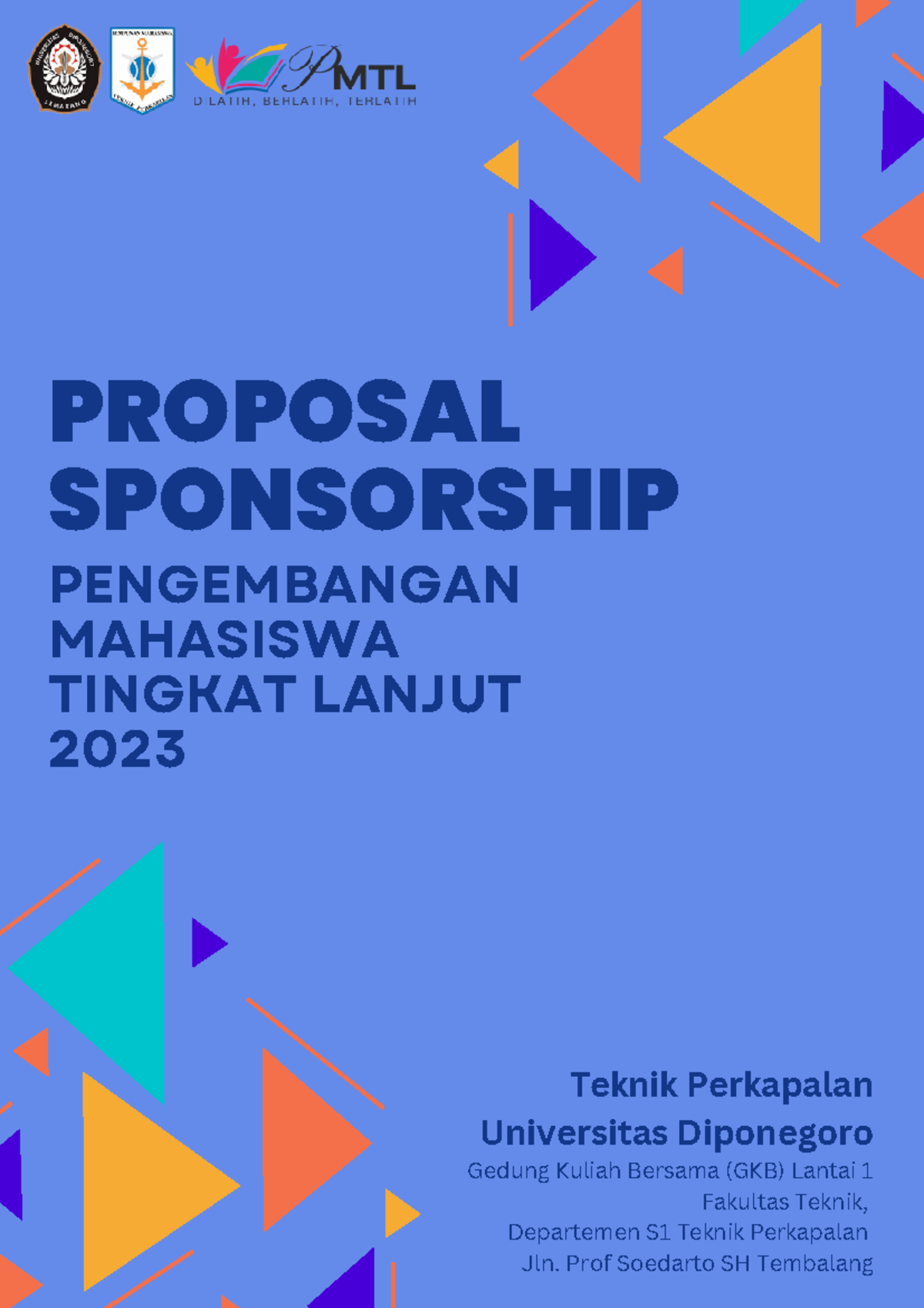 Proposal Sponsorship PMTL 2023 S1 Teknik Perkapalan Undip - Studocu