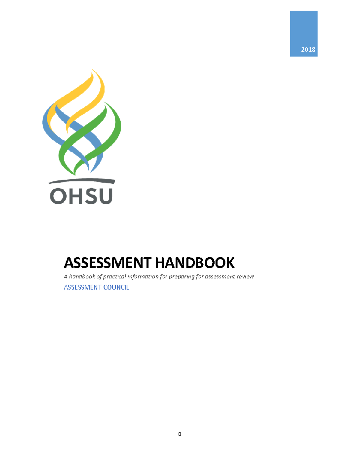 Assessment Handbook v3 2019 - 2018 ASSESSMENT HANDBOOK A handbook of ...