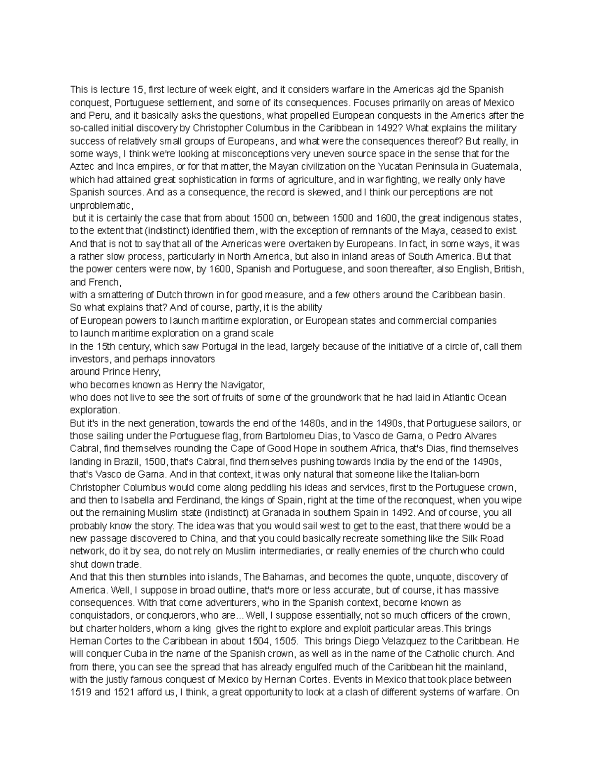 Spanish Conquest of the Aztec and Inca Empires: A Military Overview ...