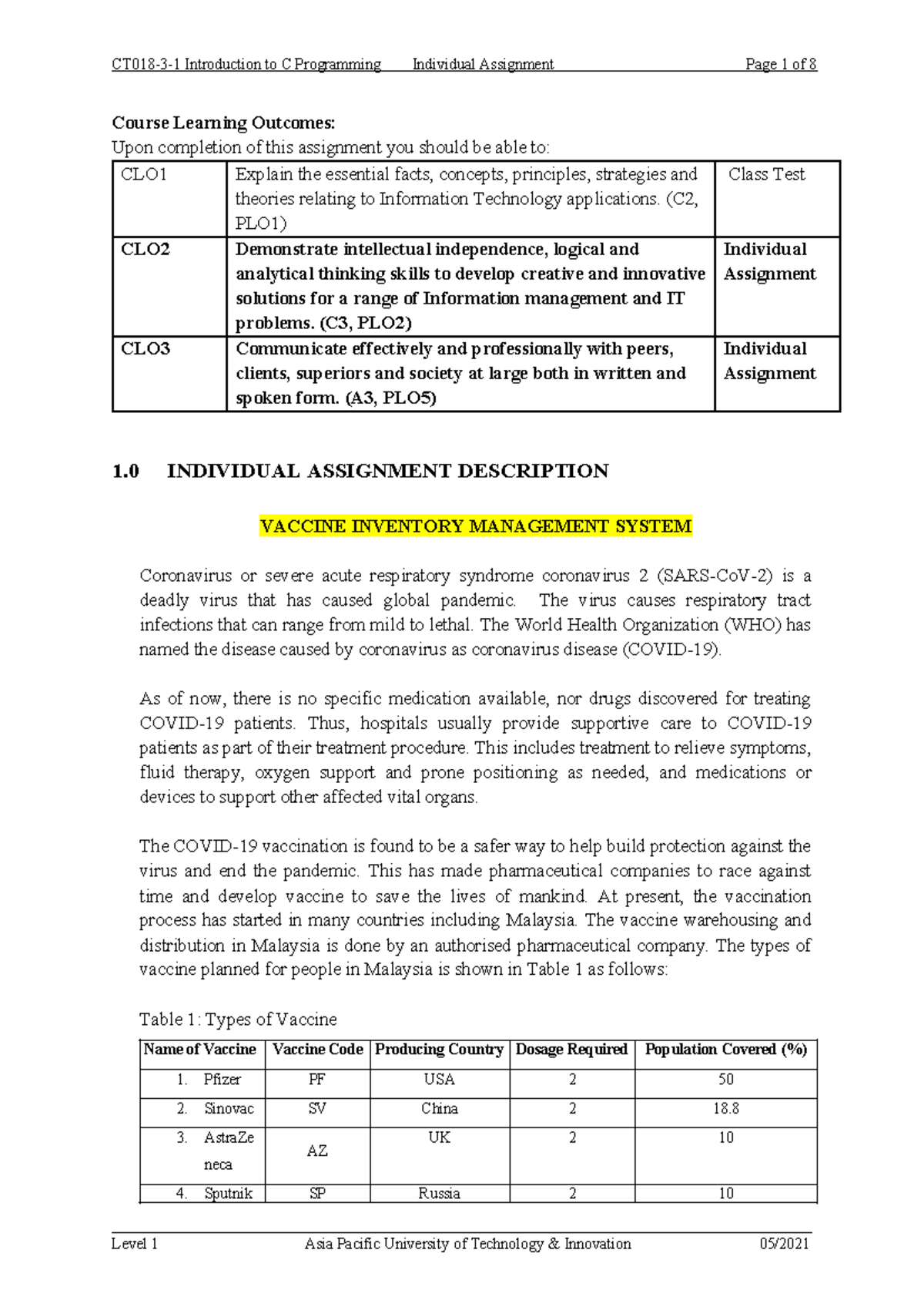 3. ICP Assignment Question - Course Learning Outcomes: Upon completion of this assignment you ...