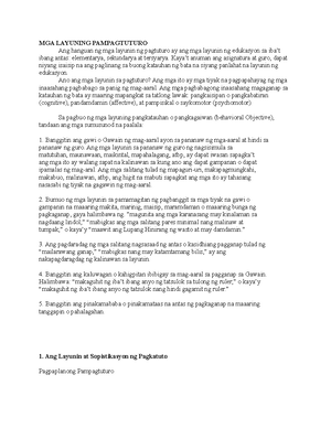 Filipino Lesson Plan 1 - study - Semi-Detailed Lesson Plan in Filipino ...