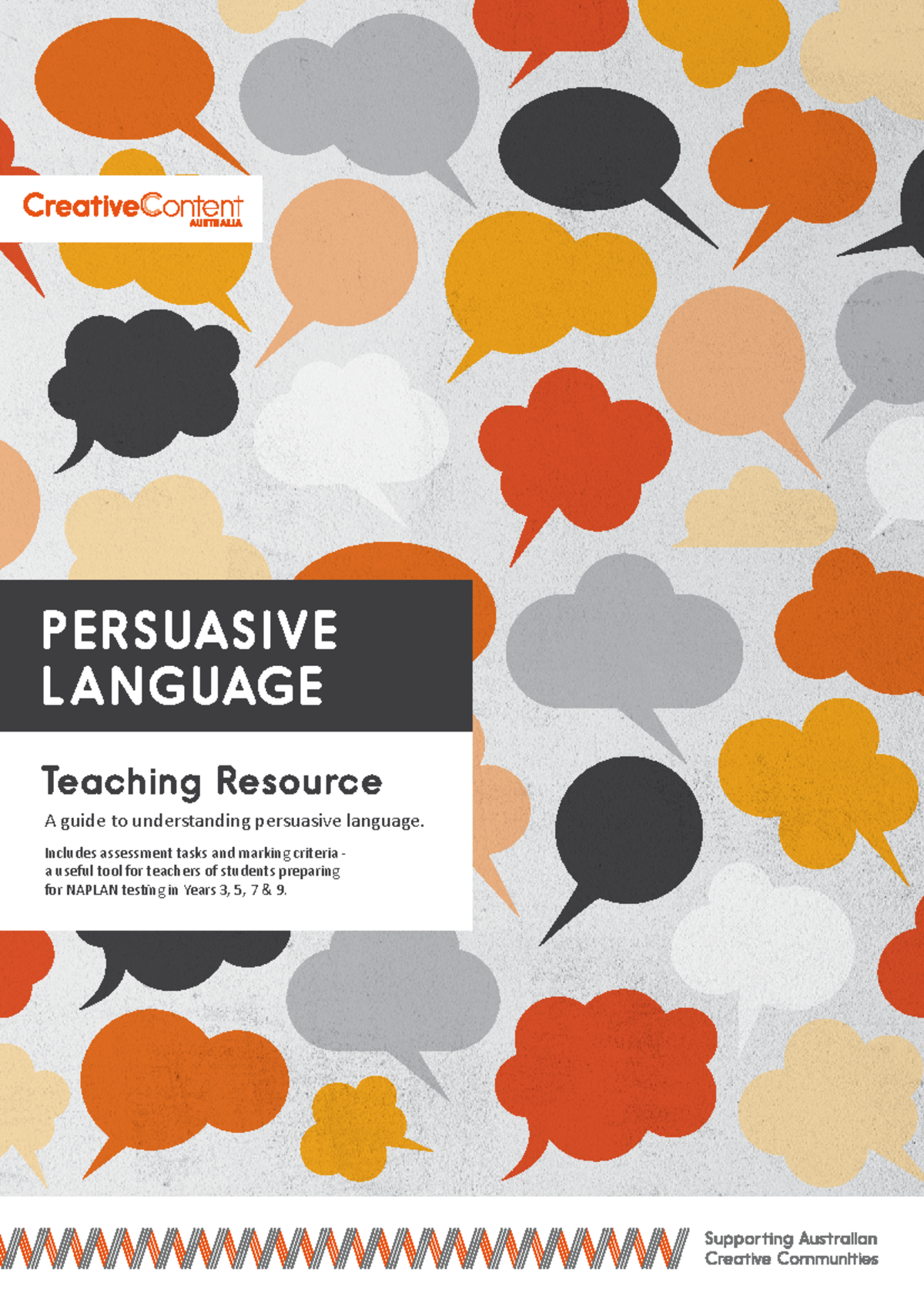 Persuasive Language Teaching Resource for NAPLAN Preparation 2019 - Studocu