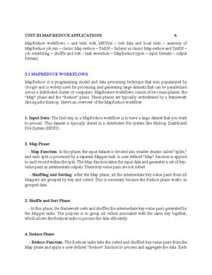 BDA-Question bank - CCS334 - BIG DATA ANALYTICS UNIT I UNDERSTANDING BIG DATA PART A What is big ...