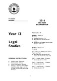Legal Studies - Grade: 12 - New South Wales Higher School Certificate ...