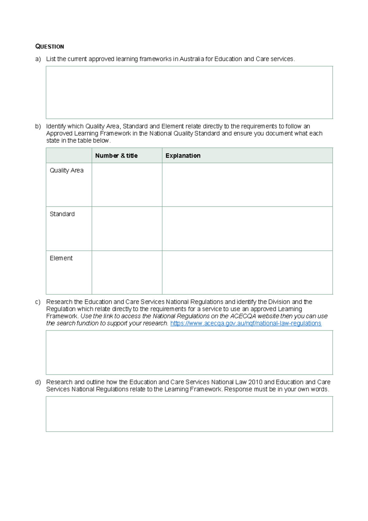 EDU2021: Approved Learning Frameworks & Child Development Insights ...