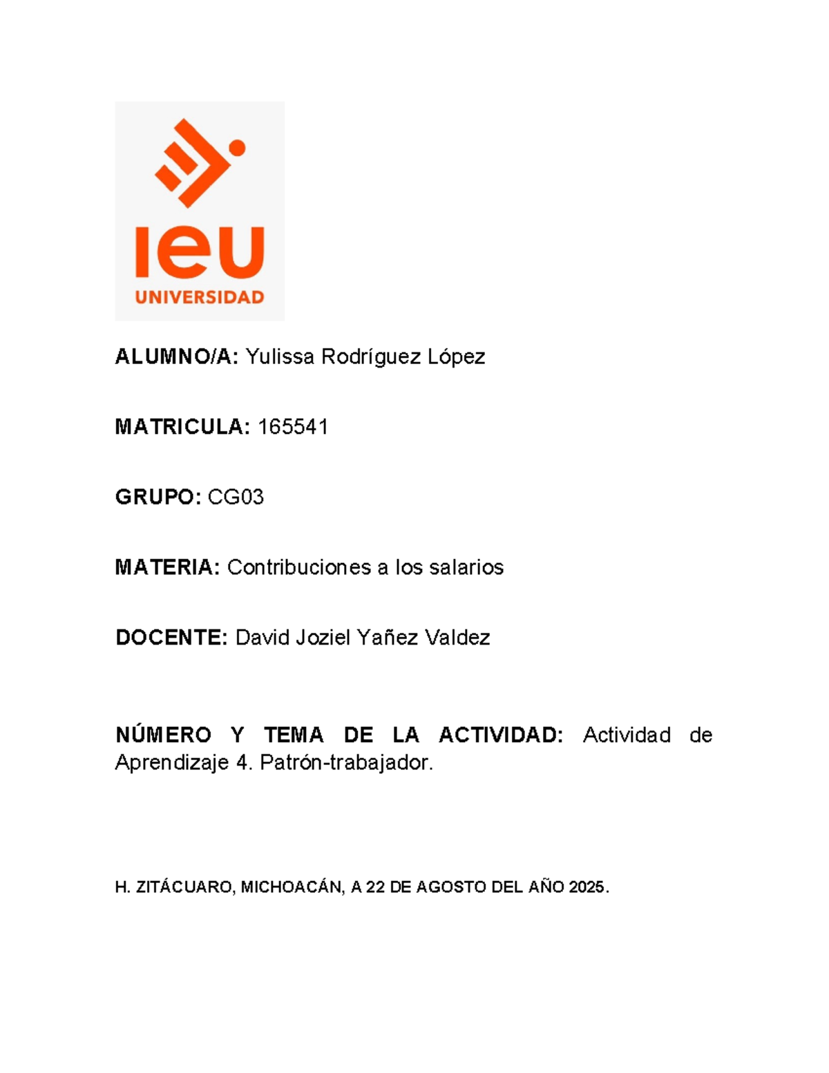 Actividad de Aprendizaje 4: Análisis de la LFT y LSS en México - Studocu