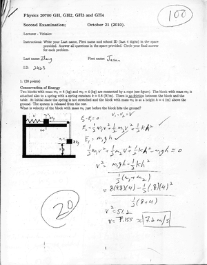 Force Tables - Laboratory 2 - In this lab we examine vector addition by ...