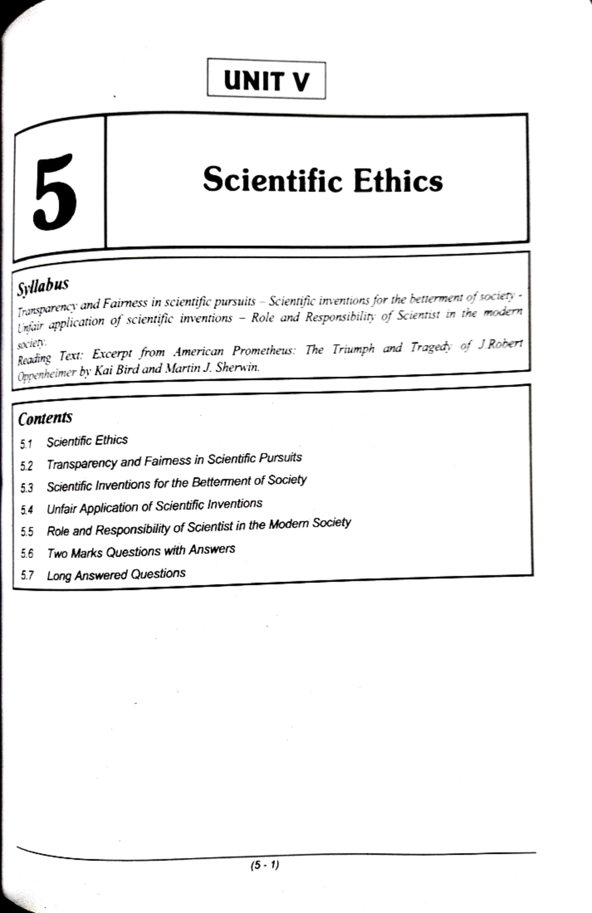 HVE 5 - Scientific Ethics: Transparency and Fairness in Research - Studocu