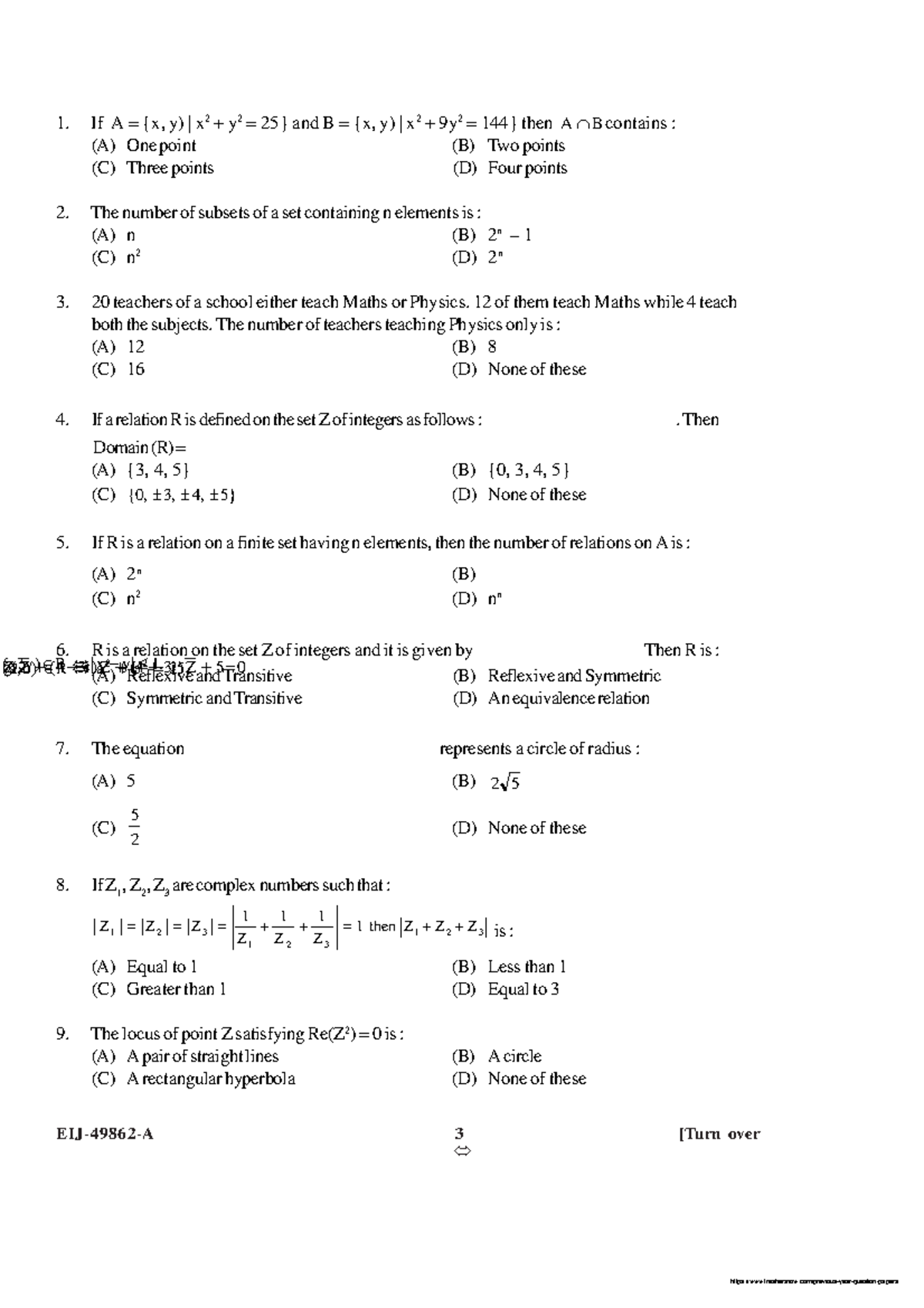 EIJ-49862-A BITS HD Final Exam Model Paper - Studocu