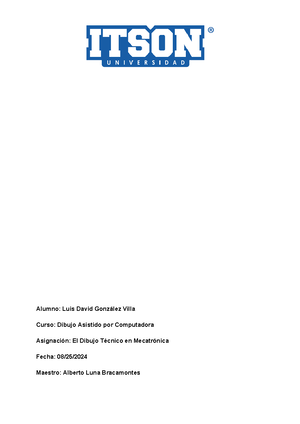 Copia de Portada Tareas Itson - Dibujo Asistido por Computadora ...