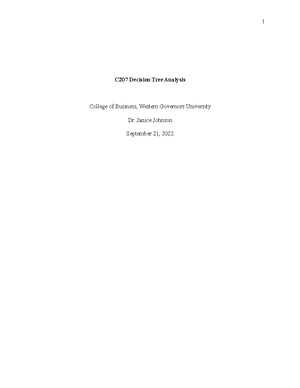 C207- Task 1 - version 4 - TASK 1: LINEAR REGRESSION ANALYSIS C207 ...