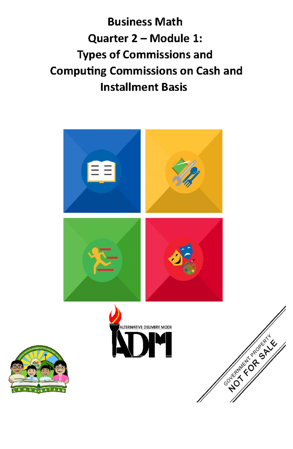 Business Math Q2 Mod1 Types-of-Commissions-and-Computing-Commissions-on-Cash-and-Installment ...