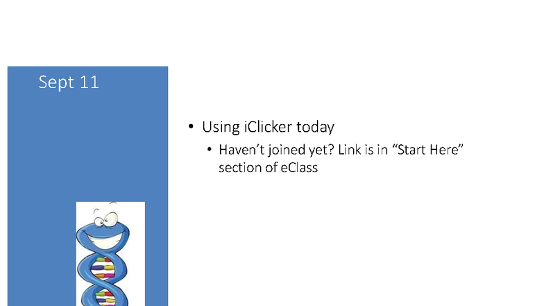 2b BIOL2040 F25 Sept 11 Lecture Review: Molecular Genetics Concepts ...