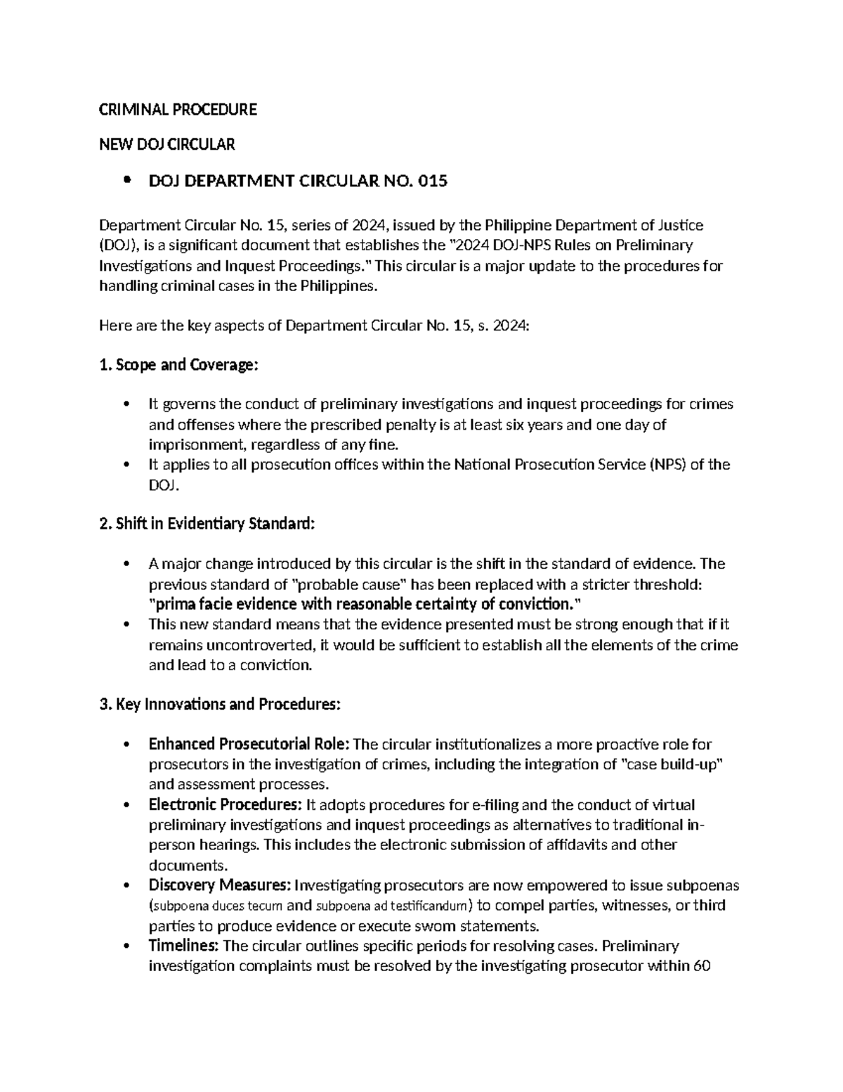 CRIM PRO 113: Key Aspects of Arrest Procedures in the Philippines - Studocu