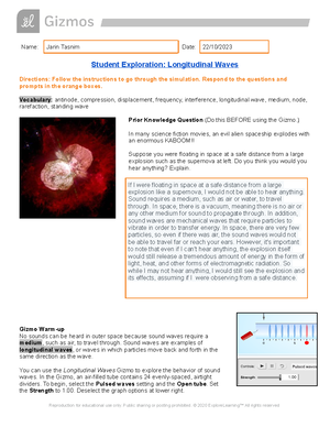 Physics - Grade: 11 - High School - Canada - Studocu
