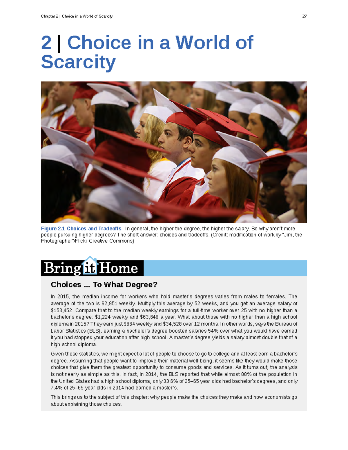 Final Exam: Economic Principles of Scarcity and Choice (ECO 101 ...