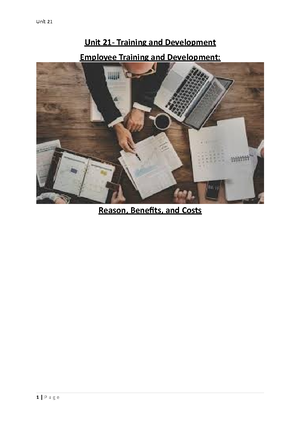 business level 3- unit 21 - assignment 1 - Assignment 1- Unit 21 ...