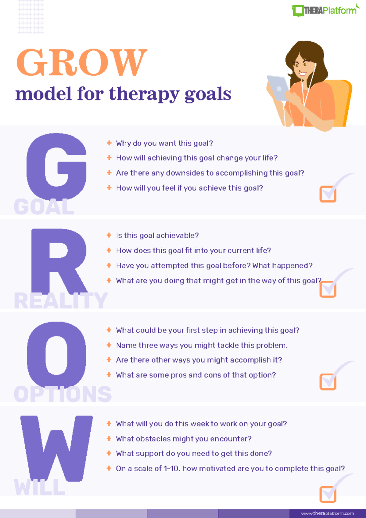 GROW Model for Therapy Goals: Achieving Your Aspirations - Studocu