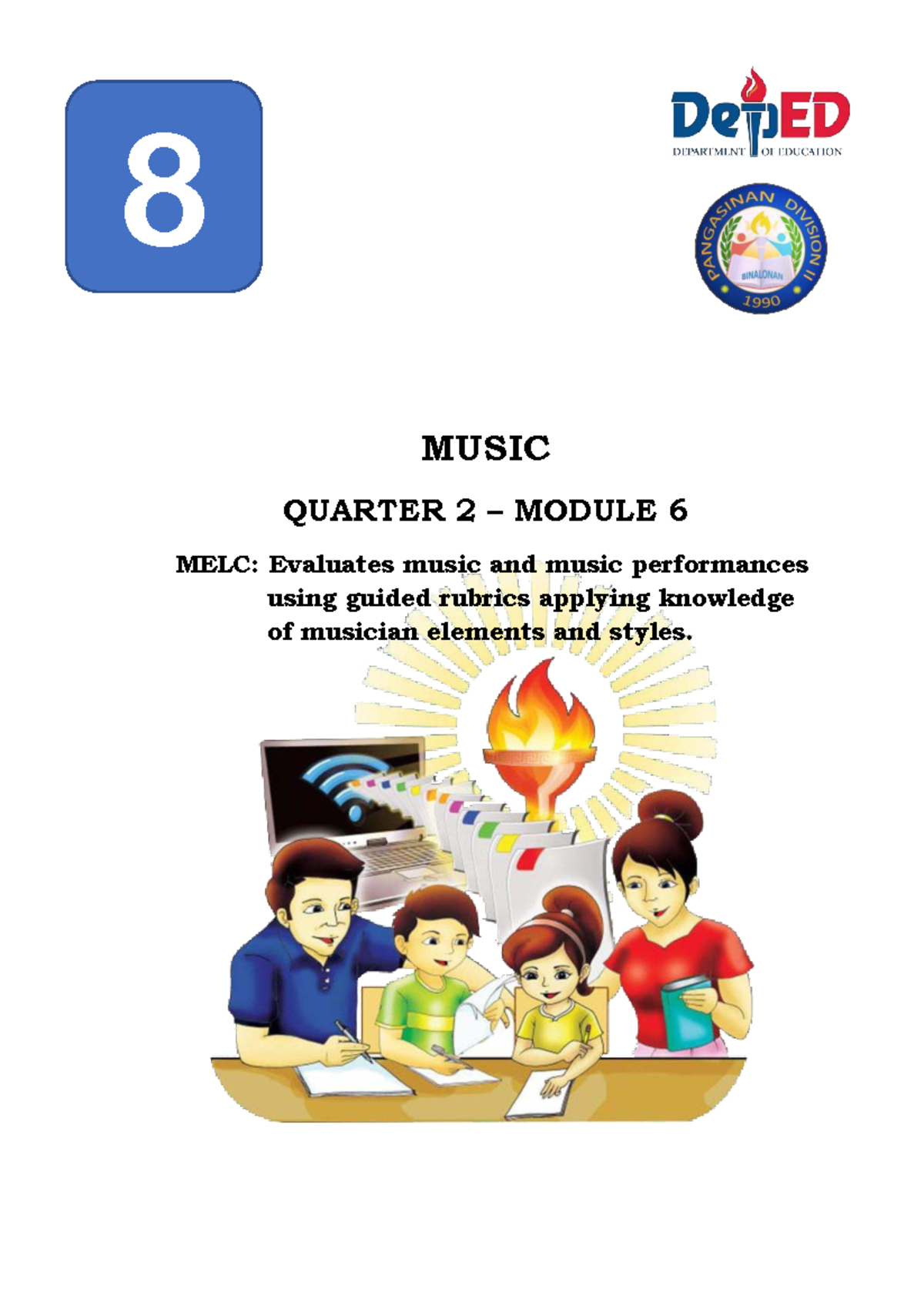 Secondary Music 8 Q2 Module 6: Evaluating East Asian Music Performances ...