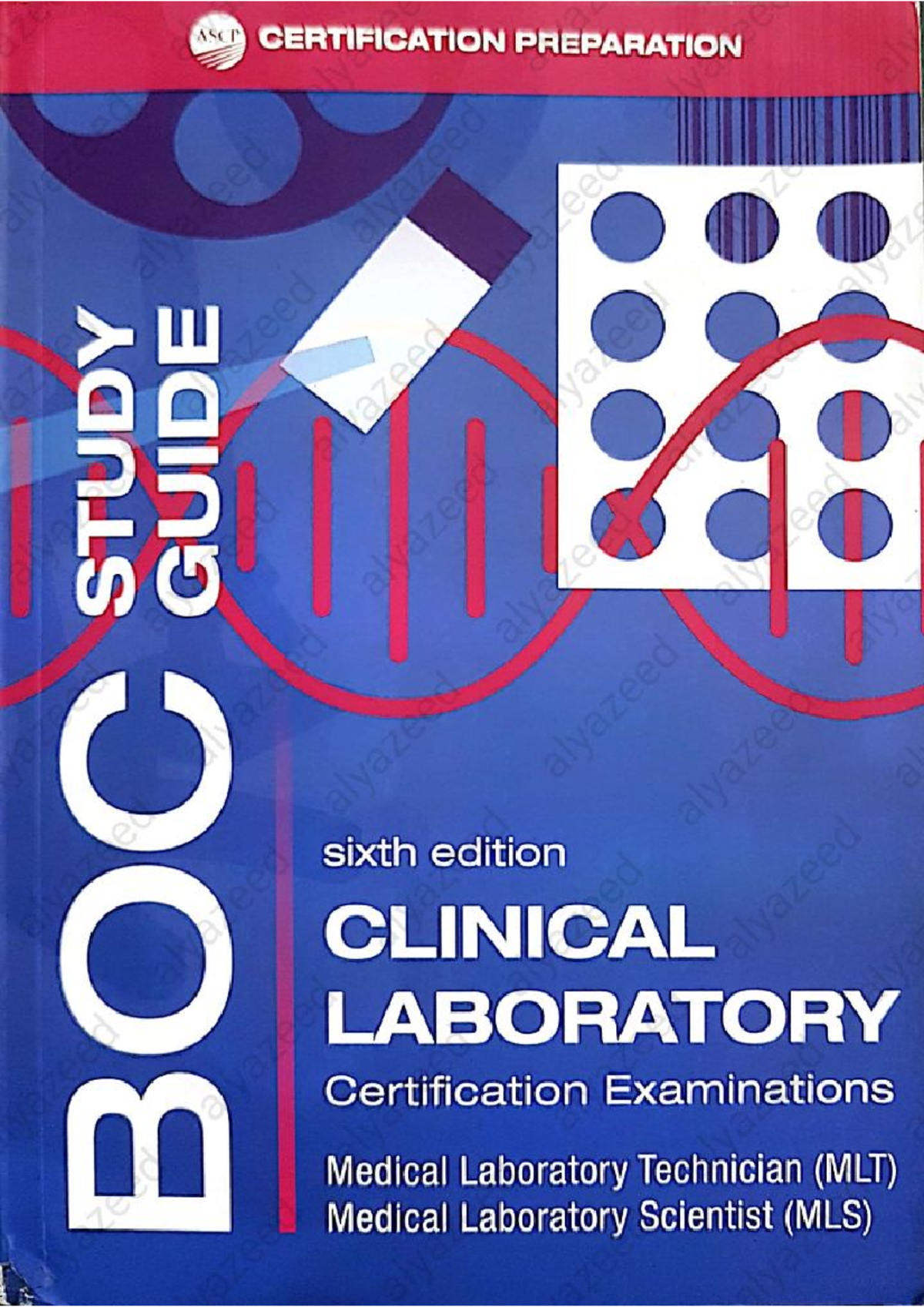 ASCP 6th Edition Certification Study Guide for MLT & MLS - Studocu