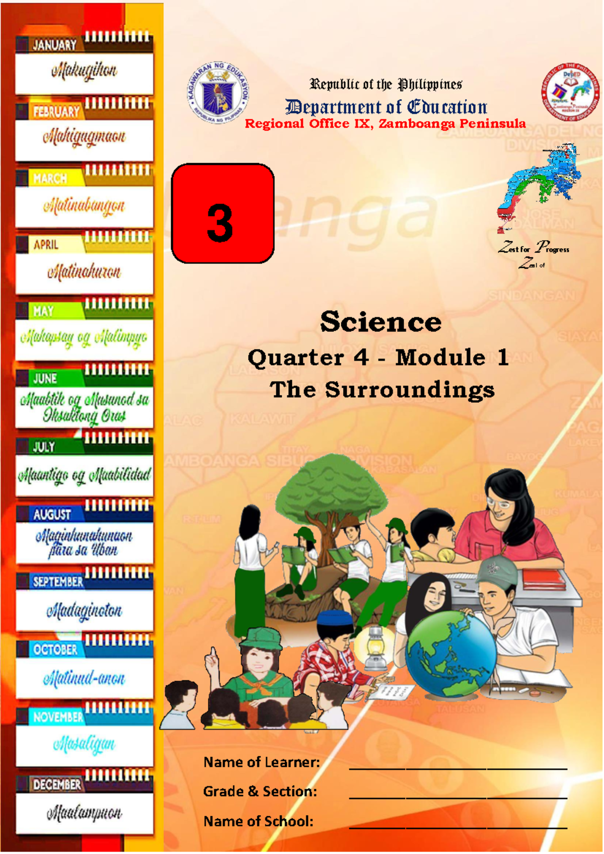 Science 3 Q4 M1: Understanding Our Surroundings and Their Importance ...