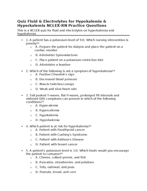 Siadh - System Disorder - ACTIVE LEARNING TEMPLATE: System Disorder ...