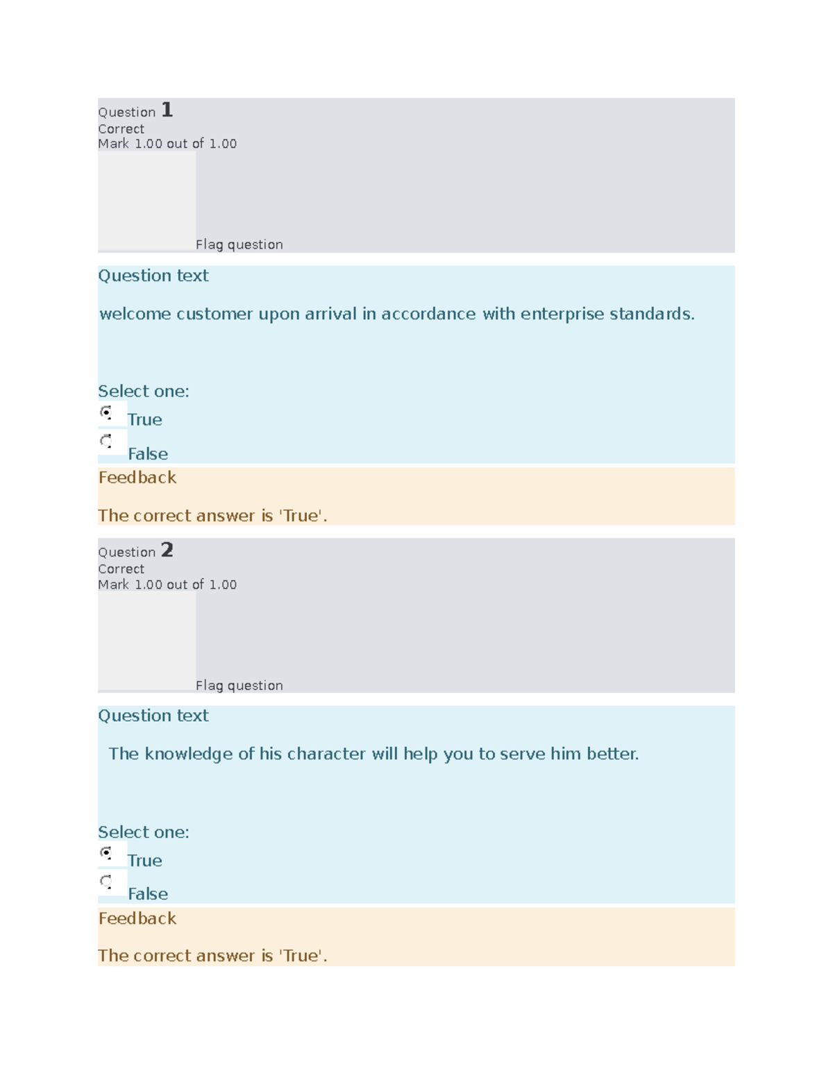 Common Competency - Effective Customer Service Quiz Answers - Studocu