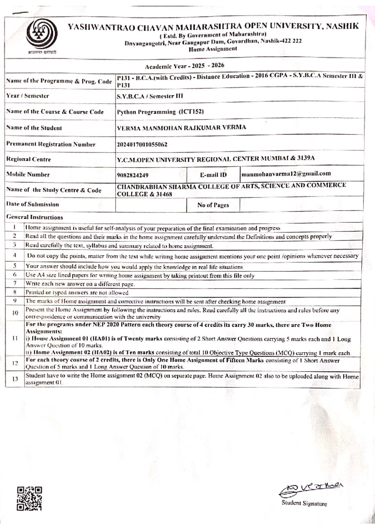 Python Programming (ICT152) - Best Practical Notes for S.Y.B.C.A. - Studocu