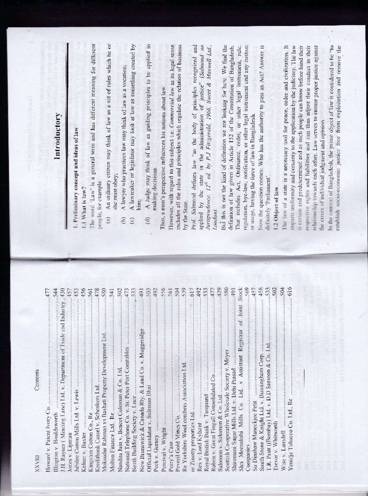 Law 200 lecture 1 - I need to know the answer for my knowledge ...