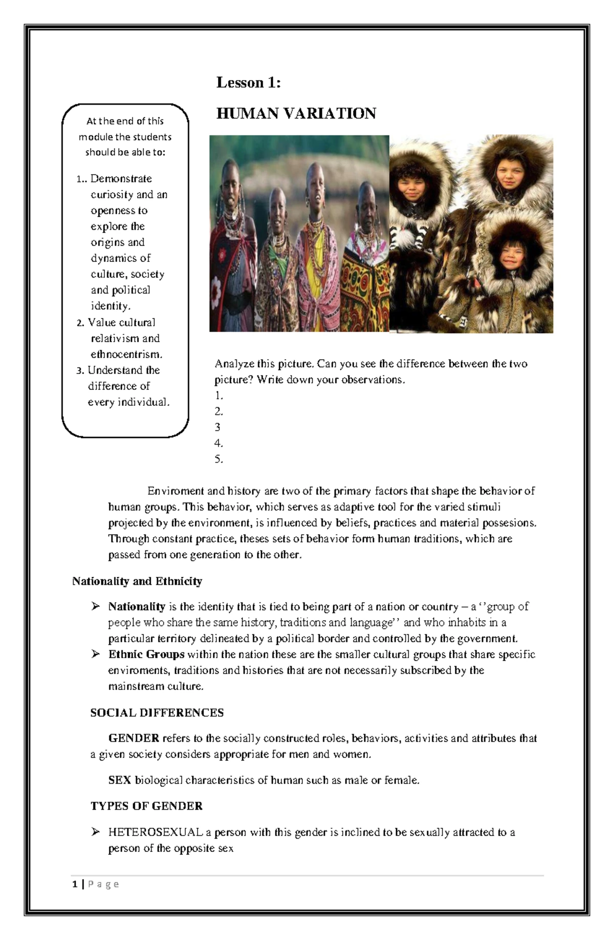 UCSP-Quarter 1-Module 4 - Quarter 1- Module 4 How Society Is Organized ...