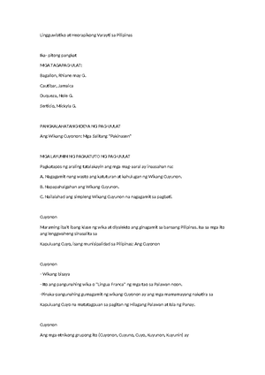 Talumpati - Patricio, Danica R. BSEd-Filipino 3A Talumpati: "Hamon ng Lipunan, Hamon sa - Studocu