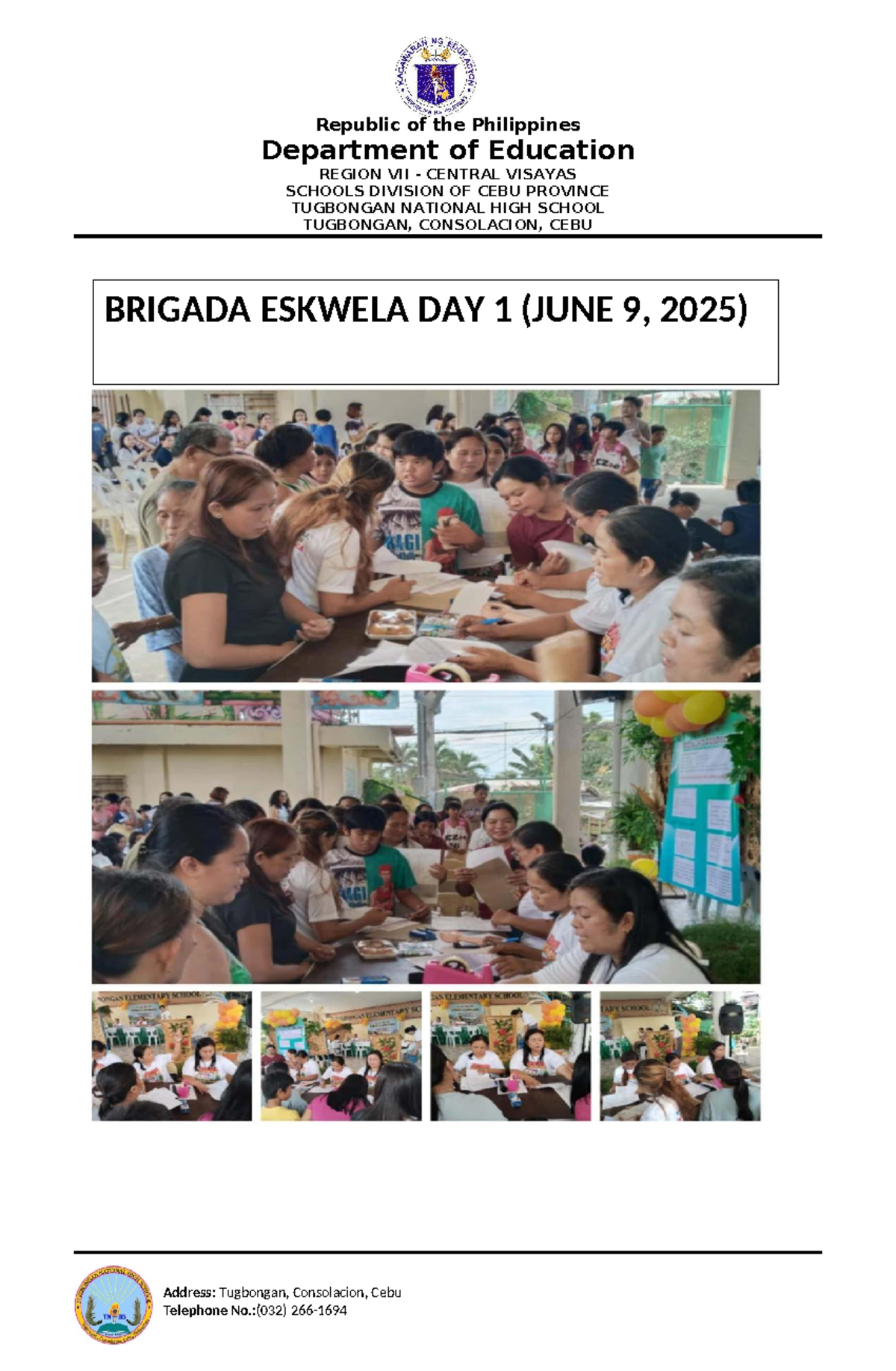 BSP Accomplishment Report: Service Credits Overview - Studocu