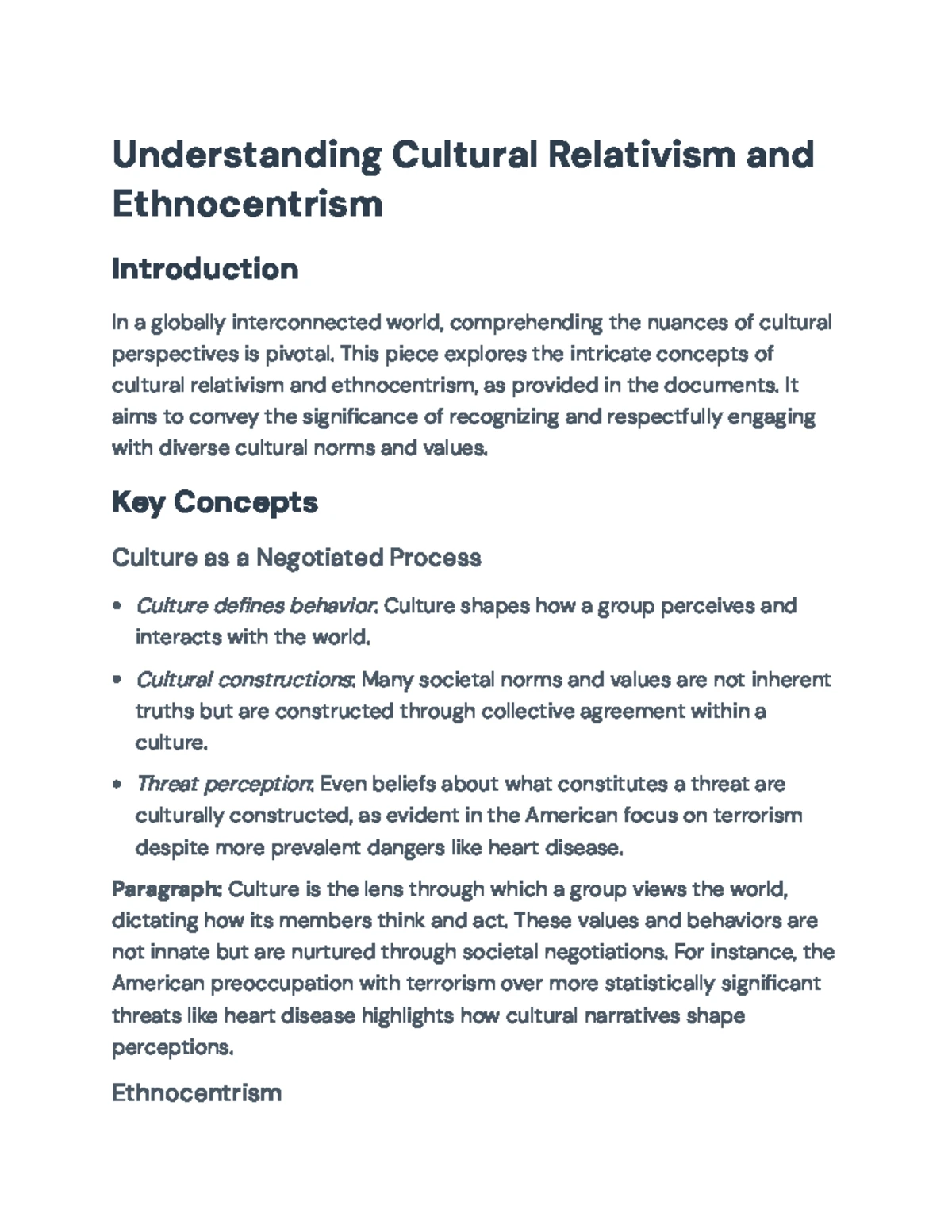 Cultural Communication: The Role of Symbols and Non-Verbal Language ...