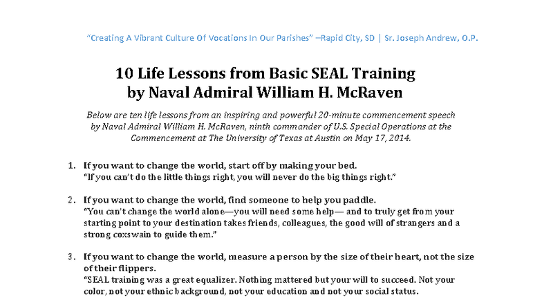 10 Life Lessons from Basic SEAL Training - Insights by Admiral McRaven ...