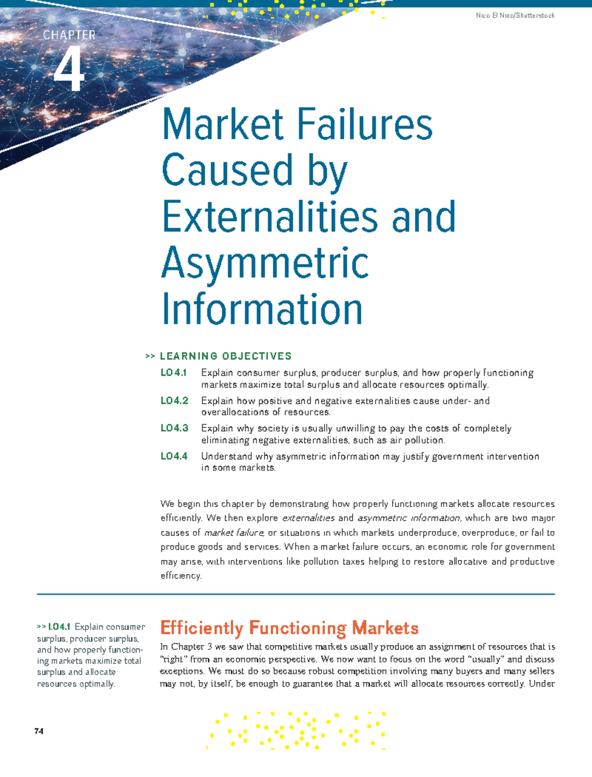 Market Failures: Externalities and Government Interventions in ...