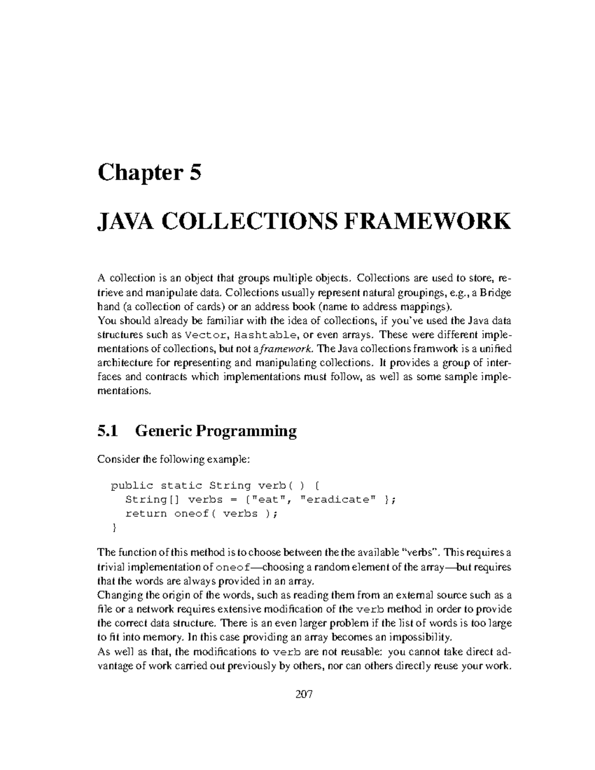 Collection framework - java - Chapter 5 JAVA COLLECTIONS FRAMEWORK A ...