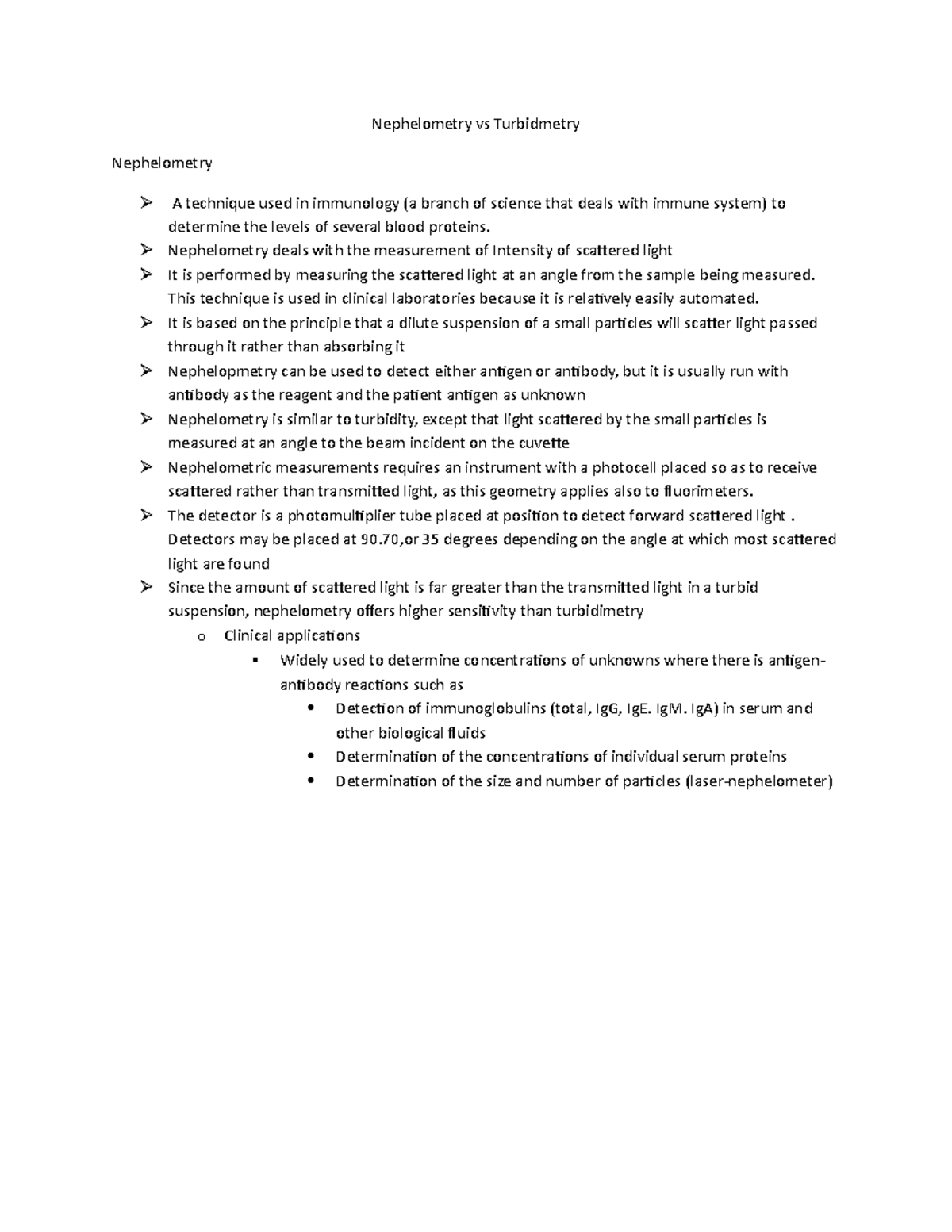 Nephelometry vs Turbidimetry: Key Techniques in Immunology and Light ...