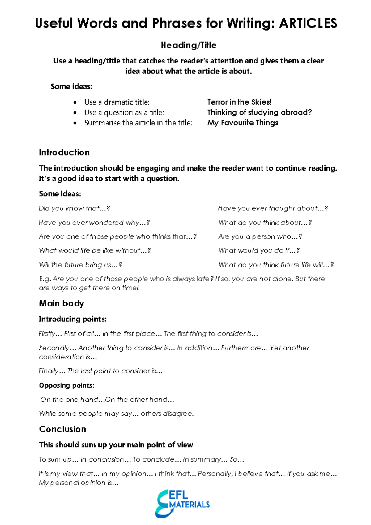Rephrasing - examen b2 - WWW.INTERCAMBIOIDIOMASONLINE | Marc Andrew ...