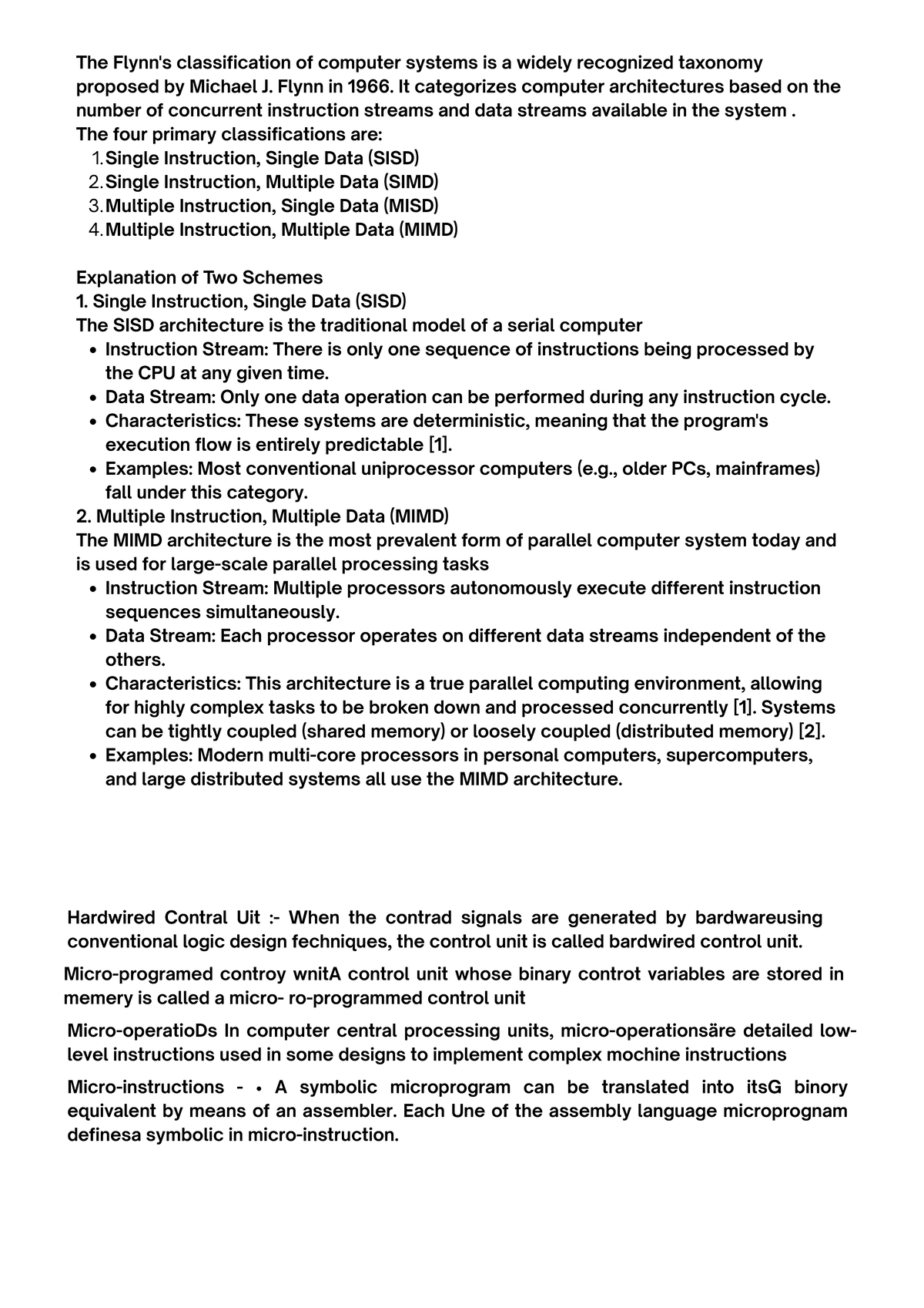 Flynn's Classification of Computer Systems: Overview & Schemes ...
