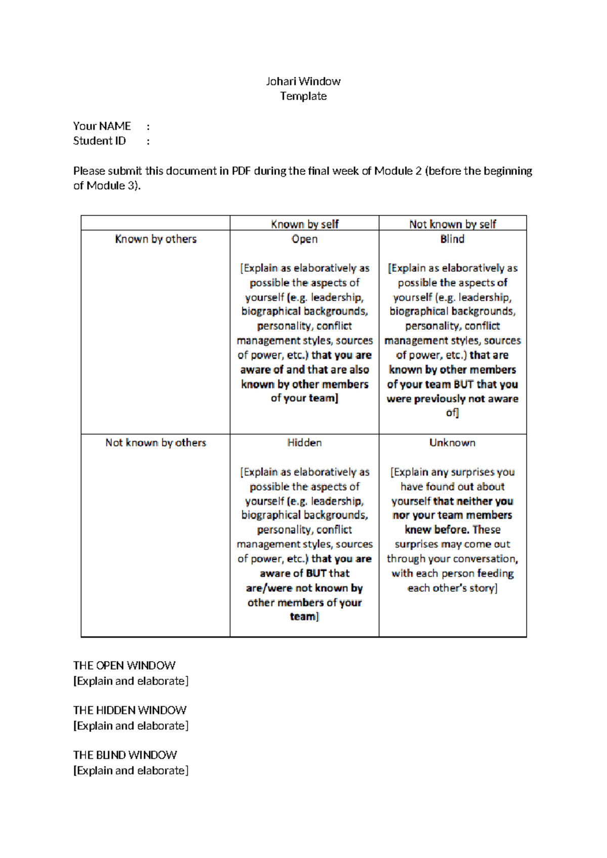 Unit 6 Final Reflection Template - Dynamics of Rigid Bodies - Johari ...