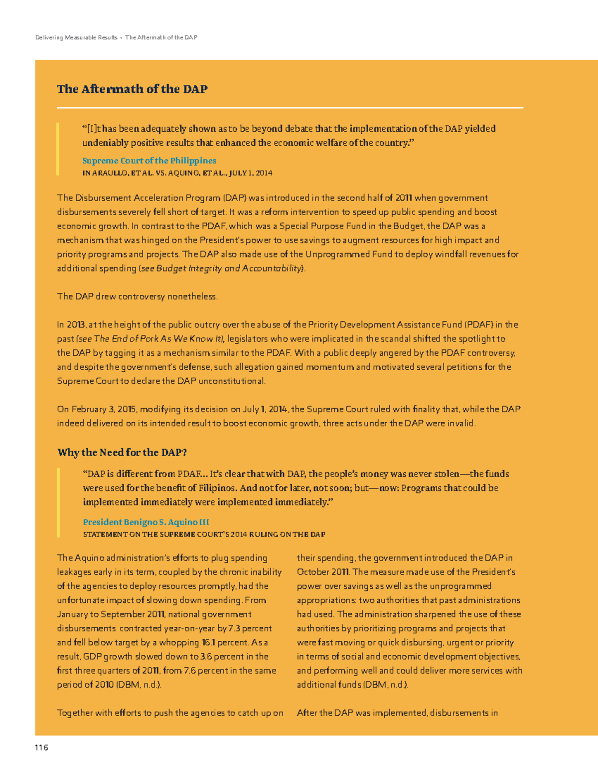 DAP Overview and Impact Analysis: Understanding the Disbursement Acceleration Program - Studocu