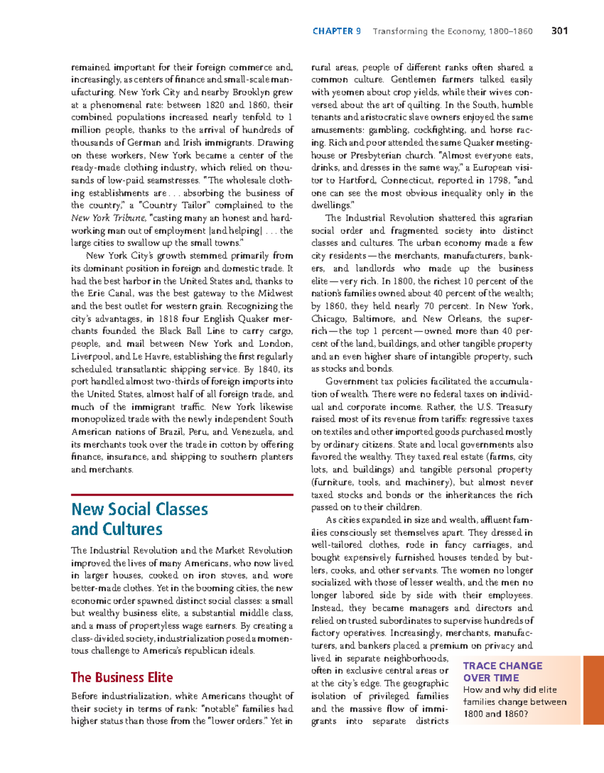 New Social Classes and Cultures in the Industrial and Market ...