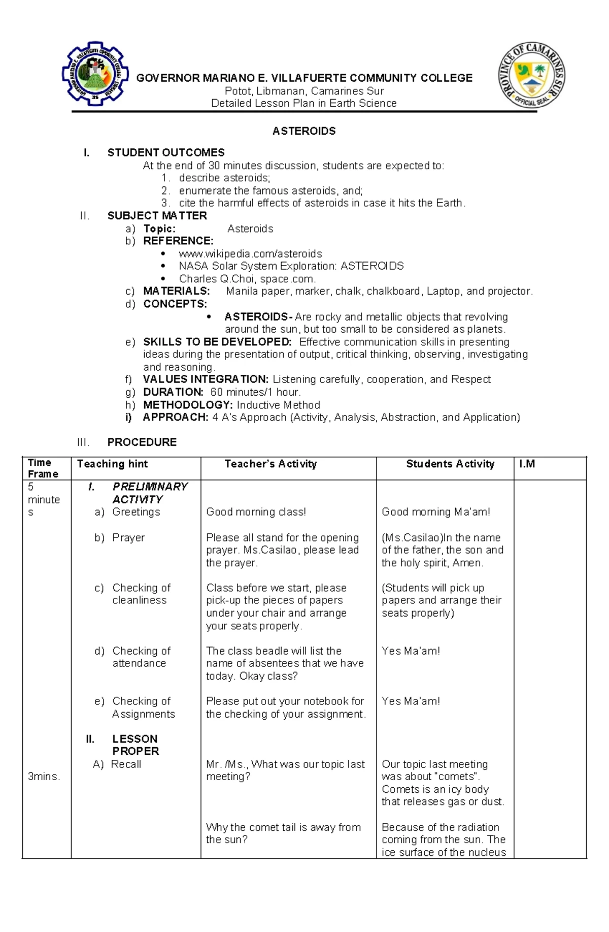Detailed-Lesson-Plan-in-electrical supplies and materials - Detailed ...