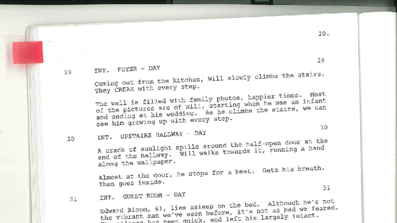 BIG FISH Script Excerpts: INT. FOYER & GUEST ROOM Scenes - Studocu