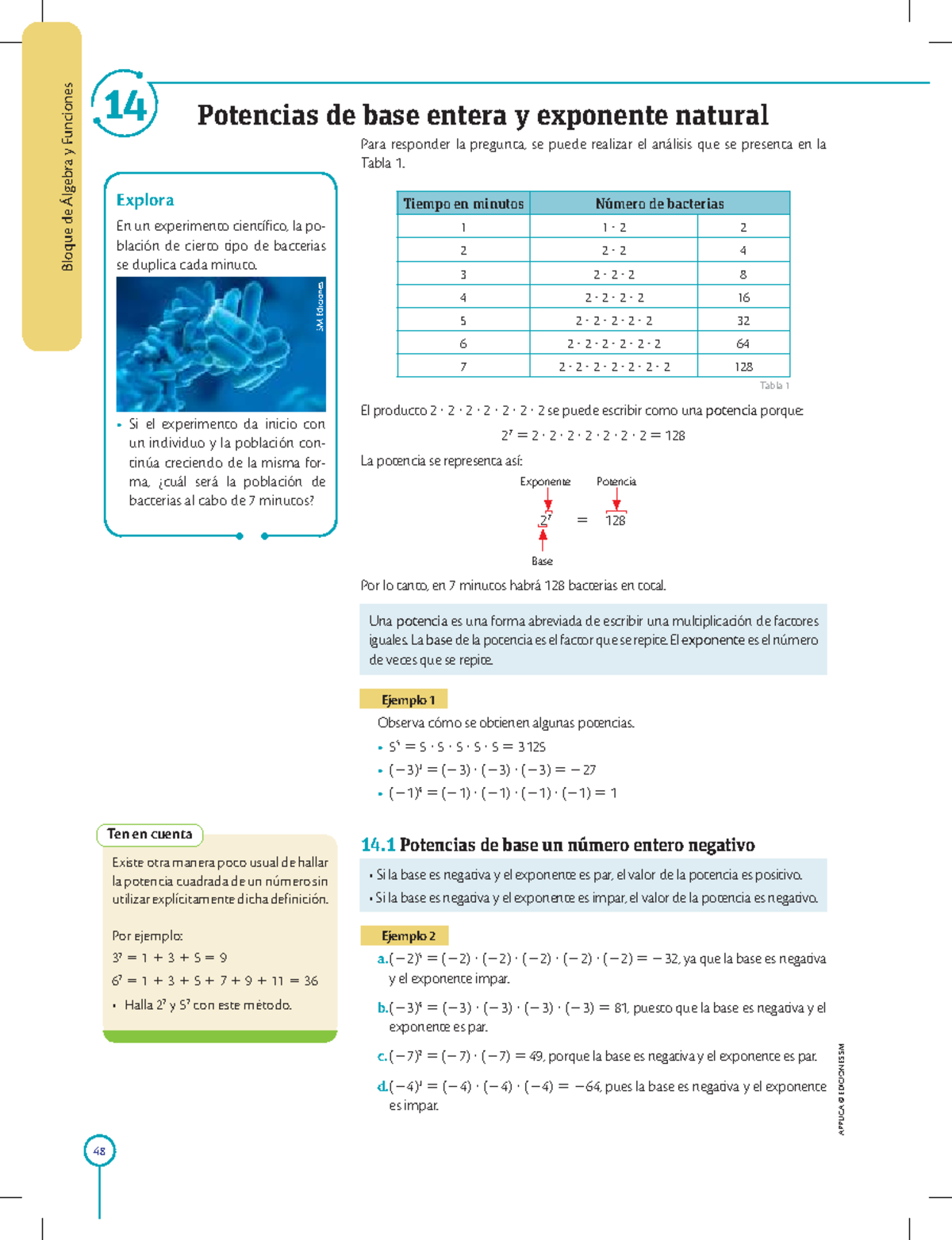 GUIA 1. Potenciacion Ciclo - Bloque de Álgebra y Funciones APPLICA ...
