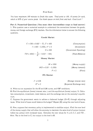 Example - Table of Contents - Studocu