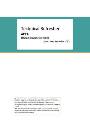 ACCA SBL Question Pack - Exam Kit - Professional Examinations Paper SBL ...